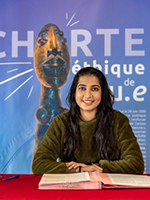 Déclaration d'intérêts de Madame Amna Saeed - Ville de Bobigny